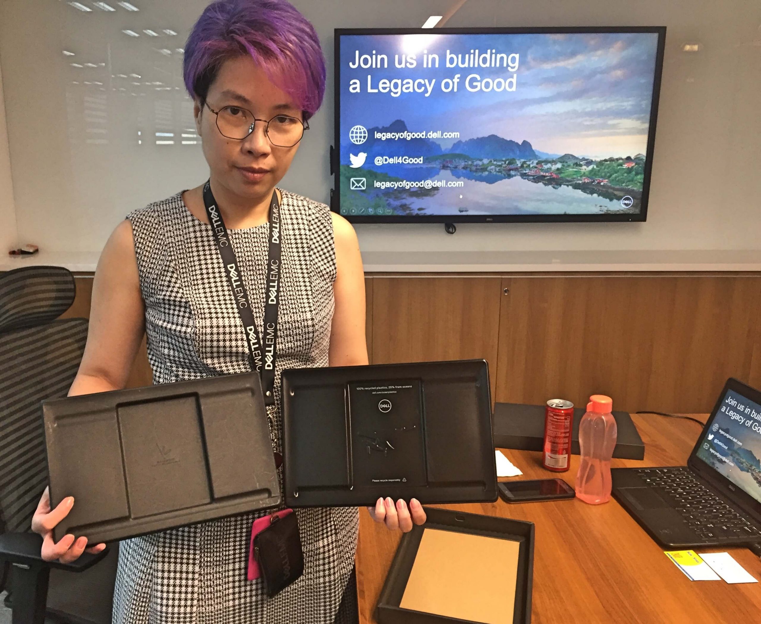 Dell EMC turns ocean plastic into packaging; recycles e-wastes
