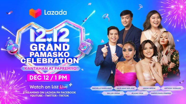 Give gifts from the heart with Lazada’s 12.12 Grand Pamasko Sale