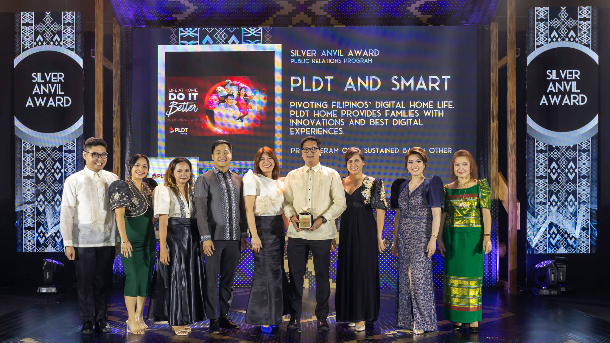 PLDT Home wins big at 58th Anvil Awards, bags Platinum and Grand Anvil ...