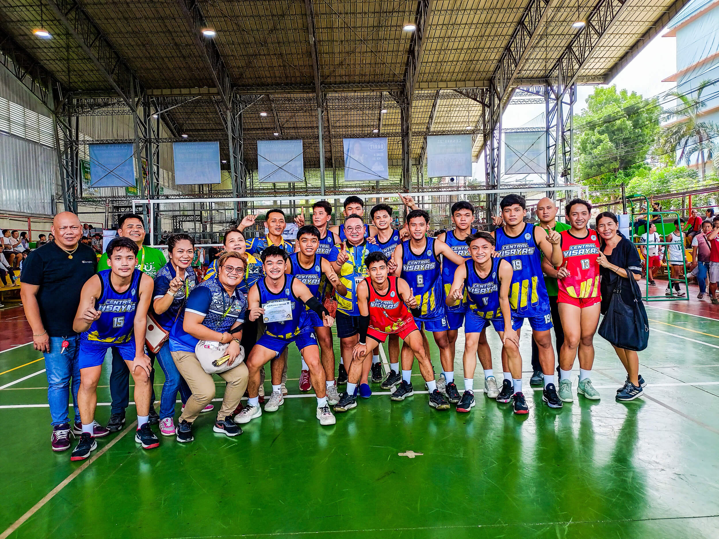 Region VII secures victory over Region V in thrilling volleyball match ...