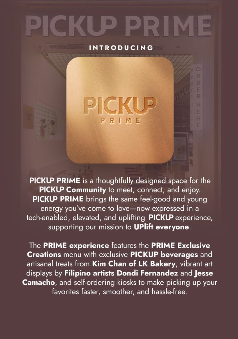PICKUP COFFEE launches first PICKUP PRIME branch at SM Seaside City ...